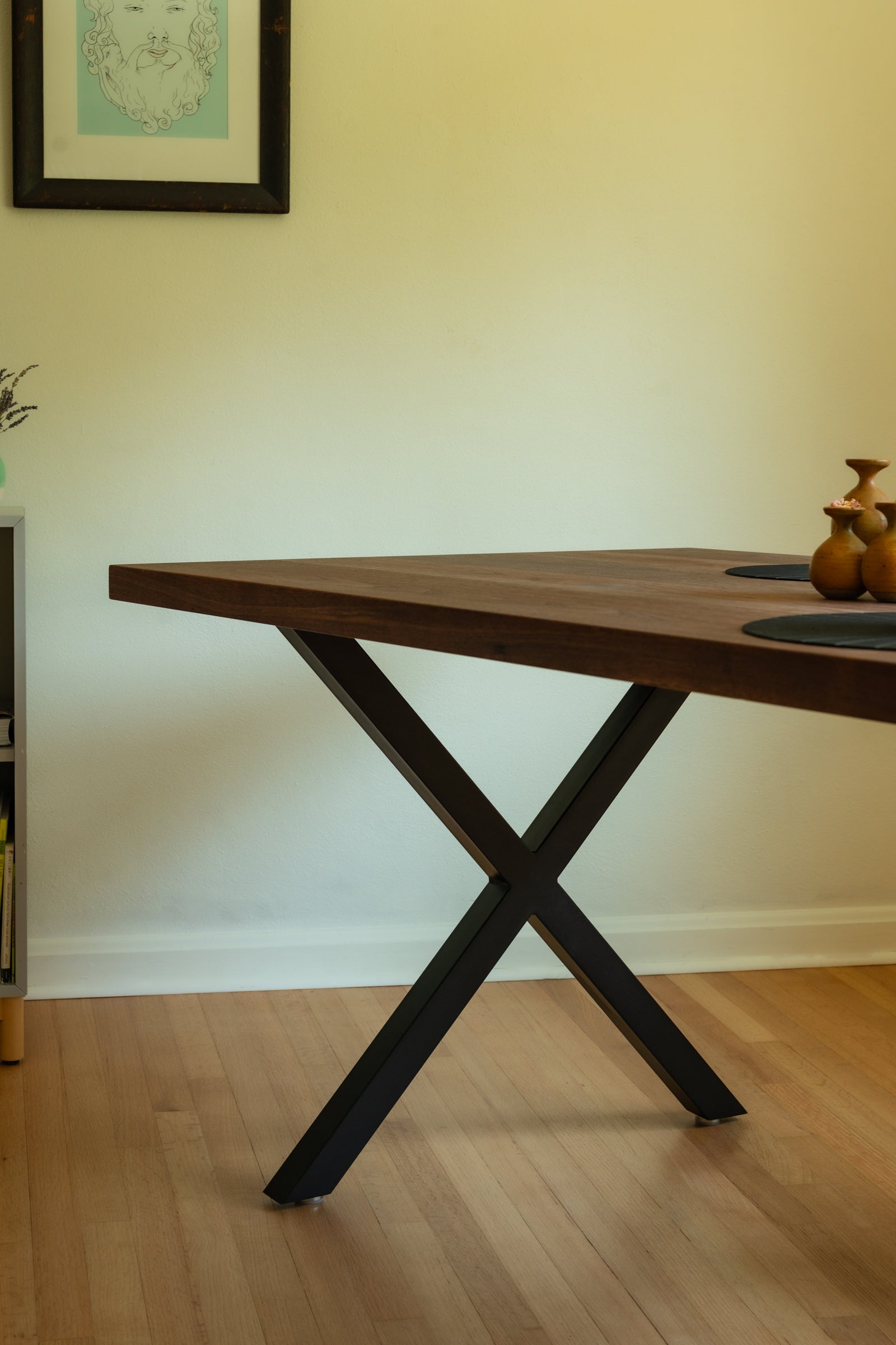 X-Frame Table Base – DIY Hairpin Legs