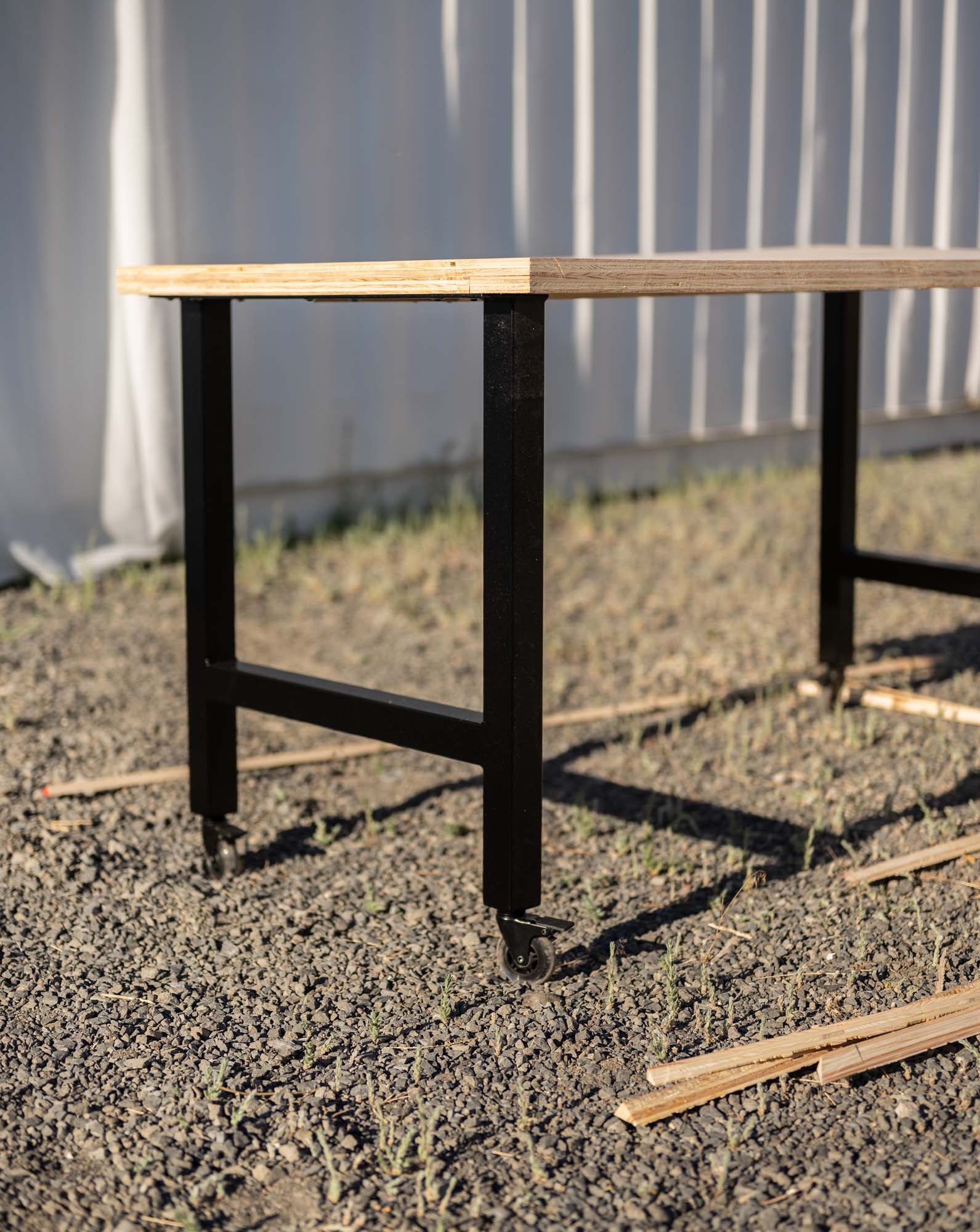 H-Frame Tube Steel Table & Bench Legs. Proudly Made in the USA – DIY ...